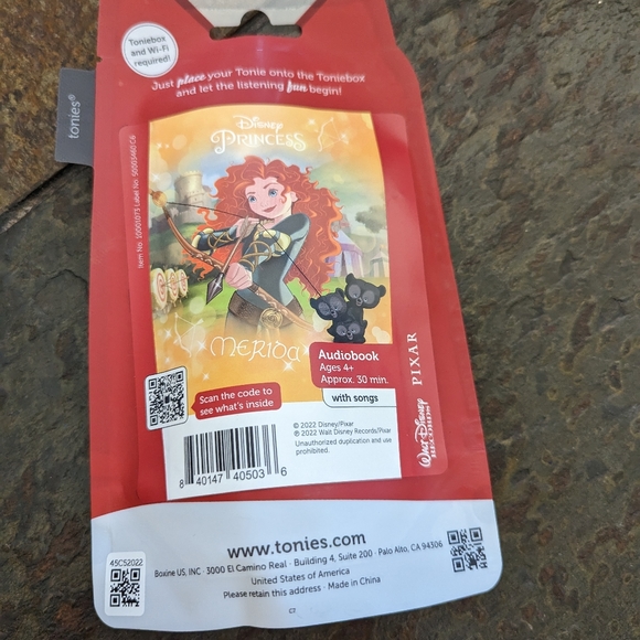 Tonies | Toys | New Disneys Brave Tonies Figure | Poshmark